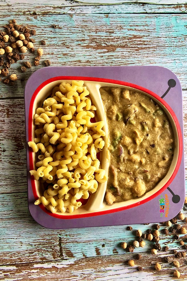 Chicken pea gravy (9 months+) - Nutrition4kidsng